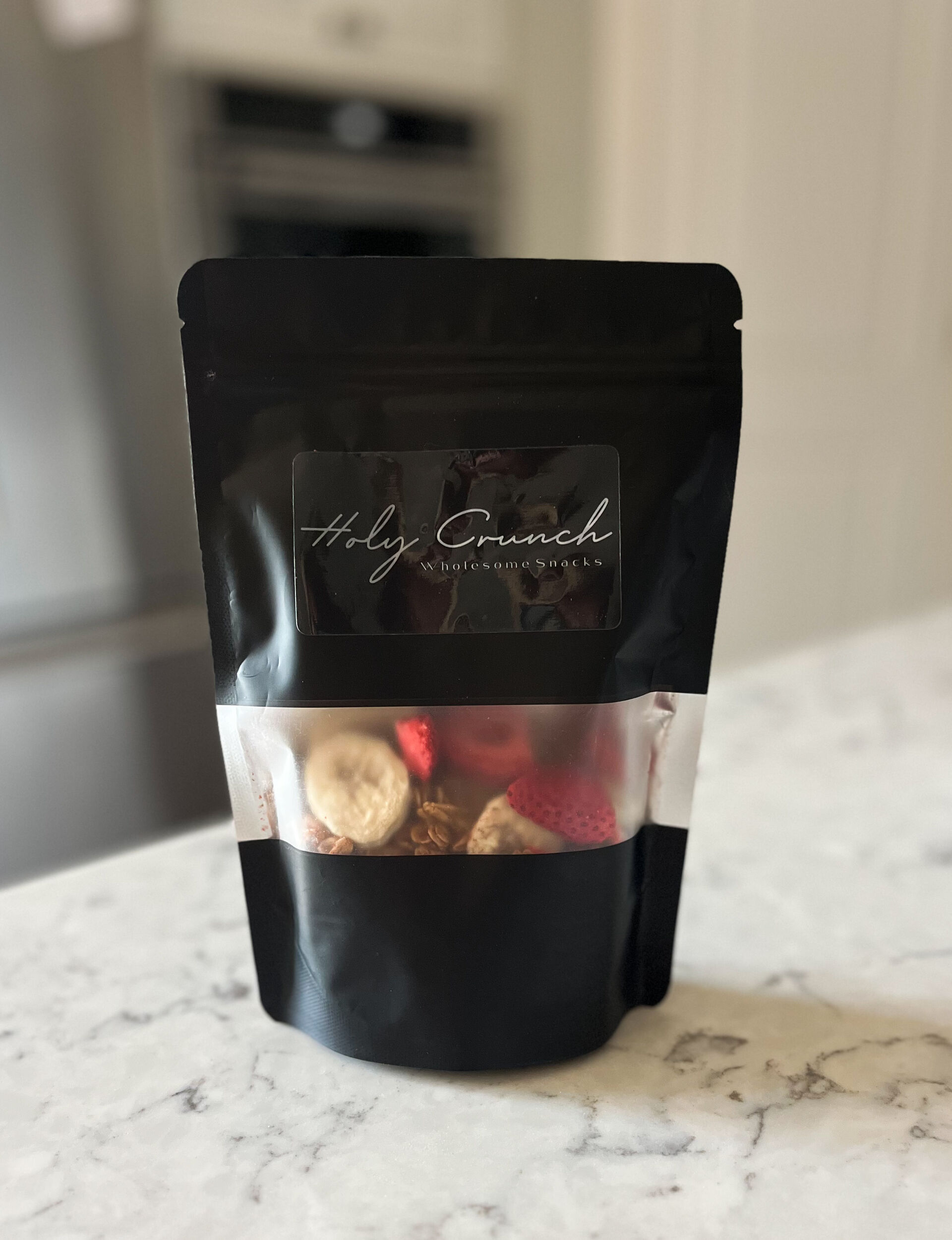 Freeze Dried Strawberry & Banana Granola – Holy Crunch